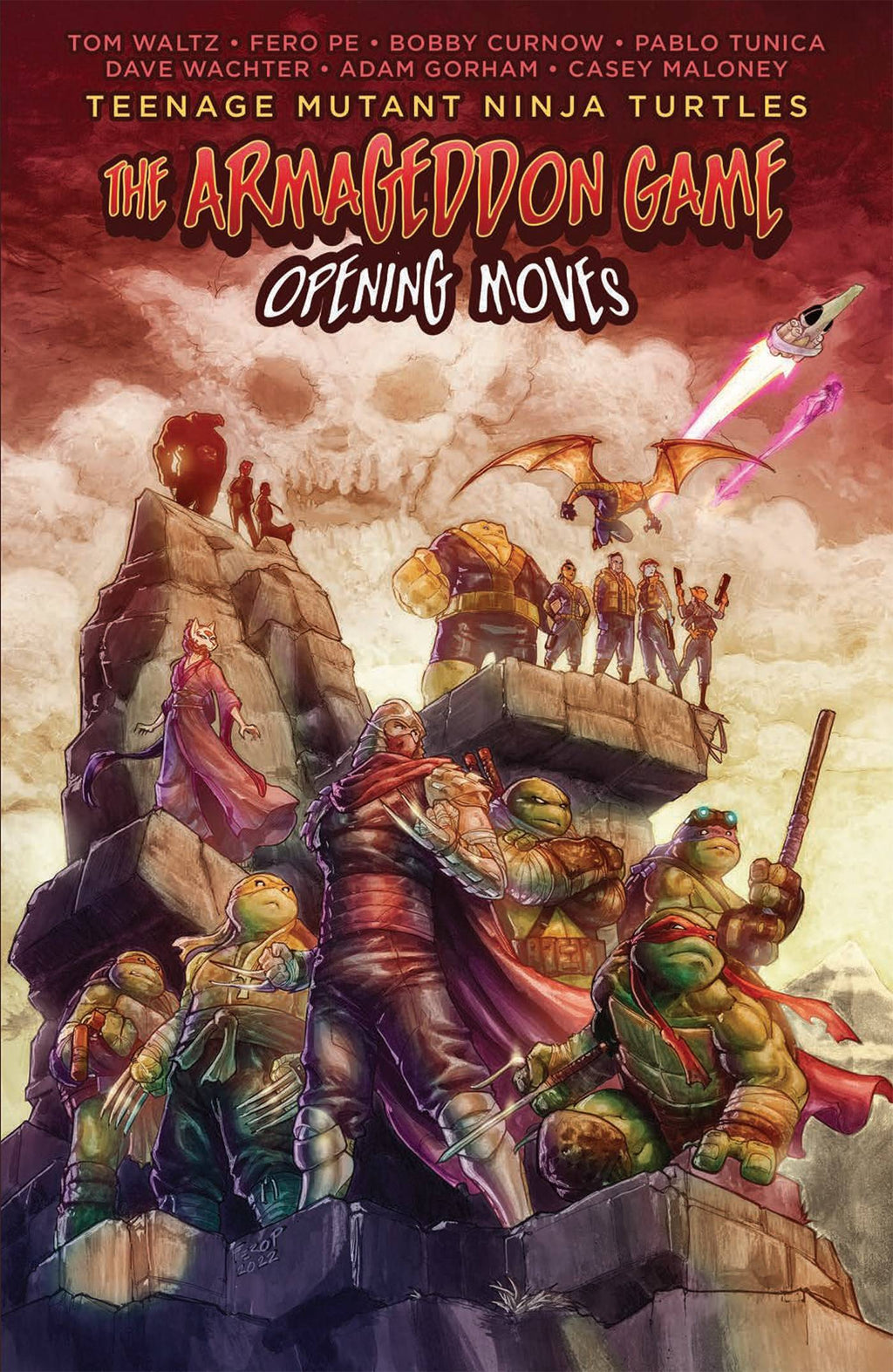 TMNT ARMAGEDDON GAME TP OPENING MOVES – All Star Comics